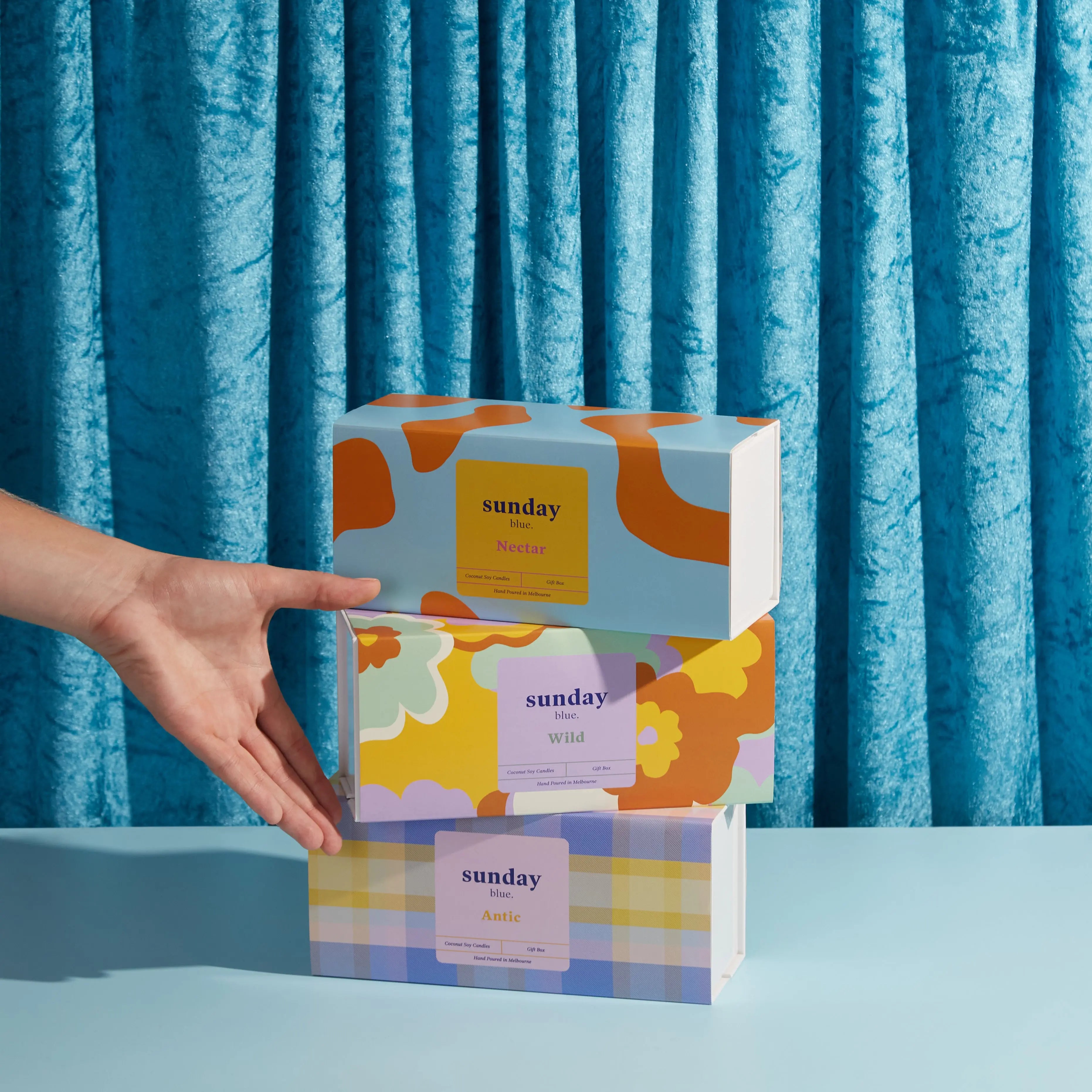 Antic Gift Box – the sunday blue